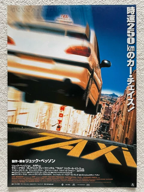 TAXI LUC BESSON 1998 Movie Flyer Japan Chirashi 7x10 B5 EUR 30,38 ...