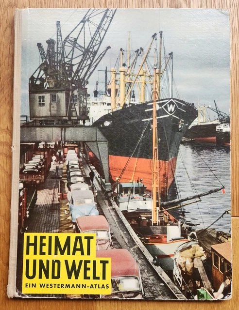 HEIMAT UND WELT - Westermann Atlas von 1955 EUR 4,00 - PicClick DE
