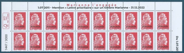 LEAF TOP #??? Marianne d'Yseult TVP red overloaded ""31.12.2022" new ...