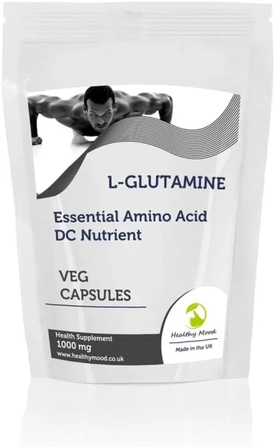 L-GLUTAMINE AMINO ACID 1000Mg Veg HPMC Capsules Endari Health ...