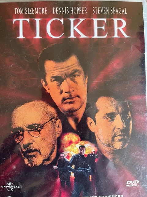 TICKER DVD 2001 Dennis Hopper Steven Seagal BRAND NEW! £9.47 - PicClick UK