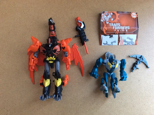 HASBRO TRANSFORMERS PRIME Beast Hunters Predaking Rippersnapper Robot ...