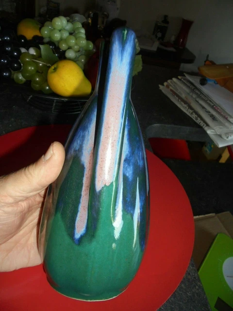 ANCIEN PICHET À Huile d'Olive Style Vallauris déco Jaspé EUR 10,00 - PicClick FR