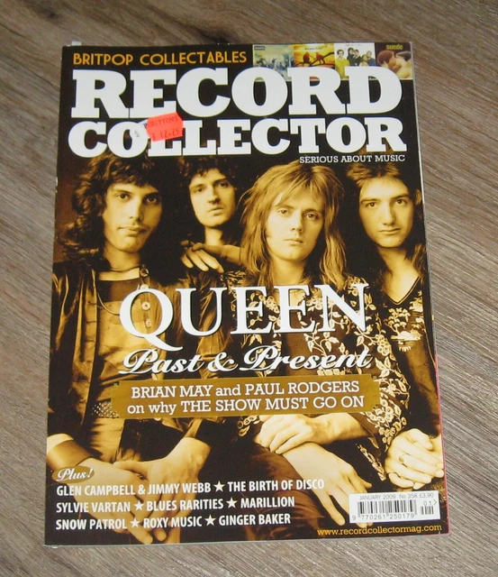 RECORD COLLECTOR 2009 magazine QUEEN Freddie Mercury GLEN Campbell ...