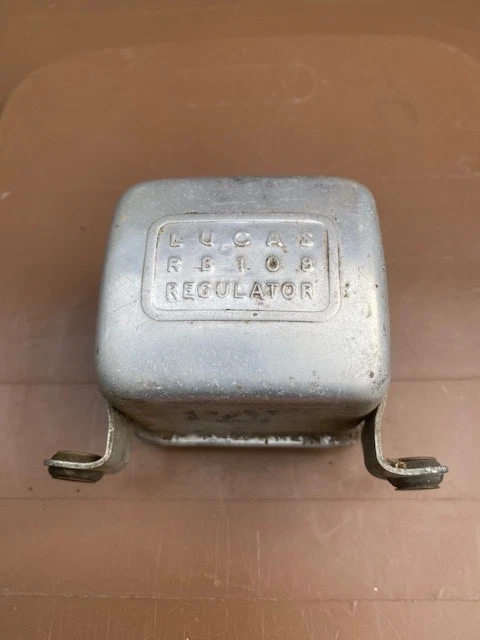 NOS GENUINE LUCAS RB108 12v regulator dtd 8 63 Grey Ferguson TE20 Ford ...