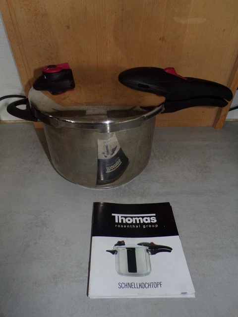COCOTTE-MINUTE 6 L Autocuiseur inox induction tous feux THOMAS ...