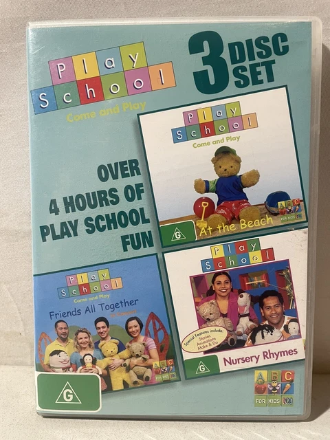 ABC KIDS PLAY School 3 Disc Set DVD 2010 PAL Region 4 LNC £19.68 ...