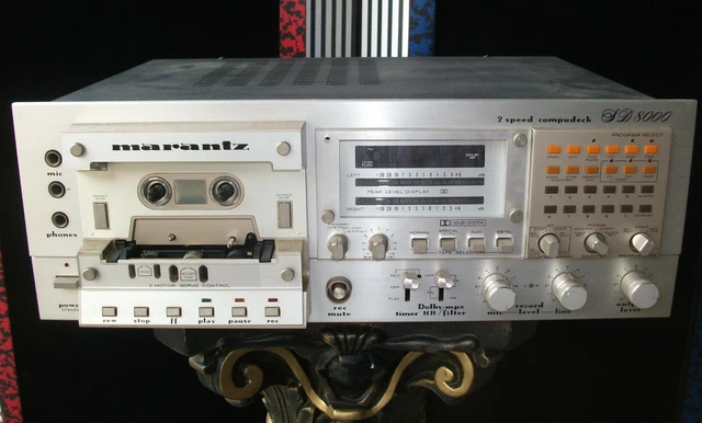 RARE MARANTZ SD8000 2Speed Compudeck Platine Cassette High End pour ...