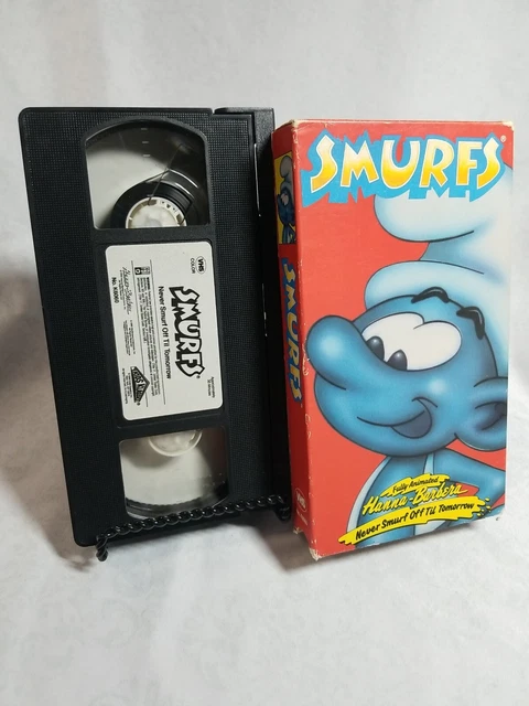 SMURFS VHS - Never Smurf Off Til Tomorrow RARE Hannah Barbera £18.96 ...
