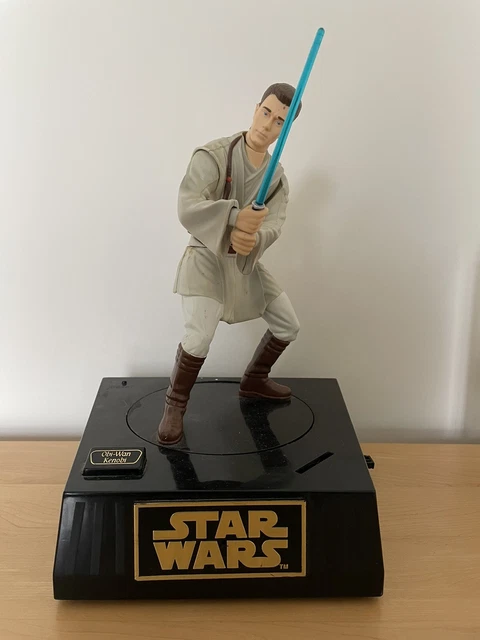STAR WARS EPISODE 1 Obi-Wan Kenobi Interactive Talking Bank, 1999 ...