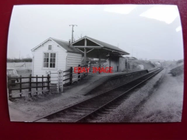 PHOTO BROMHAM And Rowde Halt Railway Station 1965 Gwr Devizes - Seend ...