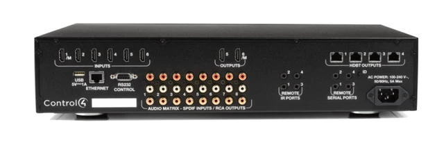 4K ULTRA HD 6x6 AV Matrix Switch with Audio Downmixing C4-LU642D $1,700 ...