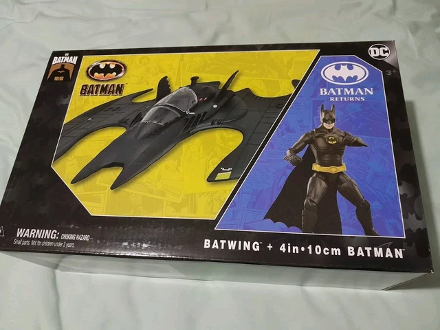 SPINMASTER BATMAN 1989 Batwing with 4" Batman Returns Figure New £29.83 ...