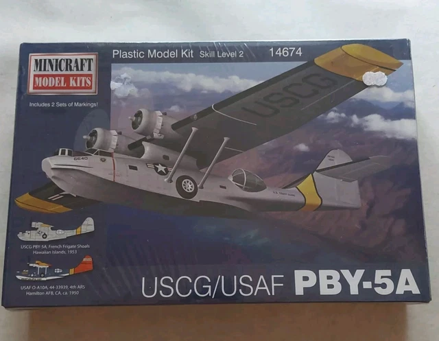 PBY-5A USCG USAF Minicraft Consolidated Catalina 1:144 Flying Boat ...
