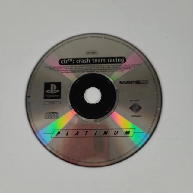 *DISC ONLY* CTR Crash Team Racing Playstation PS1 Video Game PAL £15.01 ...