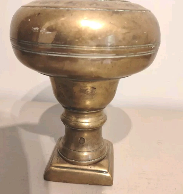 ANCIENNE GROSSE BOULE de Rampe d' Escalier Bronze EUR 300,00 - PicClick FR