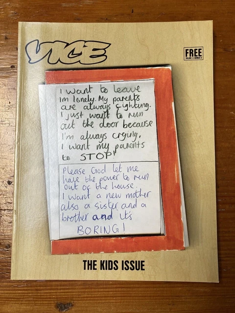 2006 VICE MAGAZINE The The Kids Issue Vol. 13 #9 Fashion Street Art ...