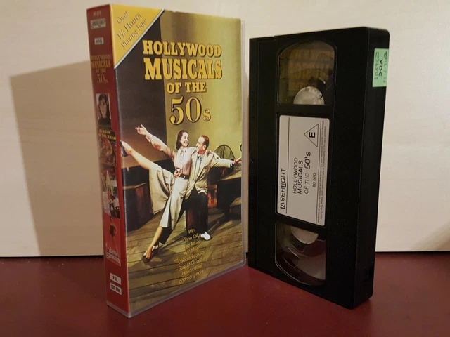HOLLYWOOD MUSICALS OF the 50's - PAL VHS Video Tape (T333) £1.99 ...