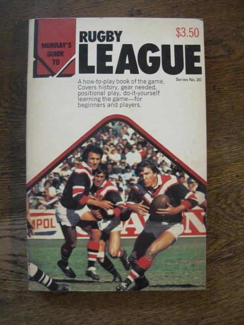 MURRAY'S GUIDE TO Rugby League - Rare Vintage 1978 Australia NRL Book ...