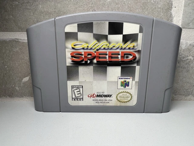 CALIFORNIA SPEED N64 - Nintendo 64 - Cartridge Only $16.08 - PicClick CA