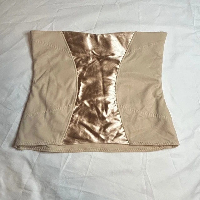 MAIDENFORM SHAPEWEAR WAIST Cincher Tummy Firm Control Body Shaper Beige ...