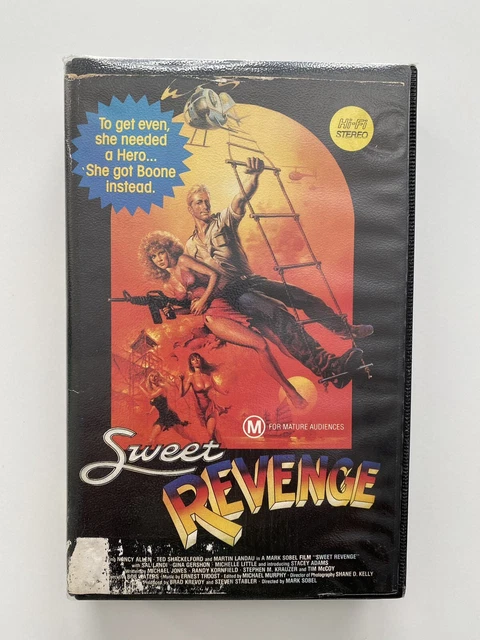 SWEET REVENGE [VHS] Vestron Video Big Box Ex-Rental Tape Nancy Allen ...