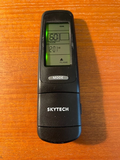 SKYTECH SMART STAT IV Heat-n-Glo Fireplace Thermostat Timer Remote ...