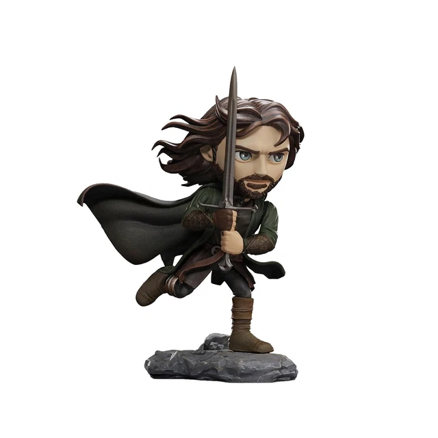 IRON STUDIOS LORD of the Rings Mini Co. Aragorn Figure 17cm EUR 59,56 ...