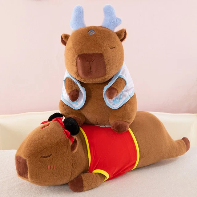 NEZHA CAPYBARA PLUSH Toy With Soft Short Pile For Kids And Collectors ...