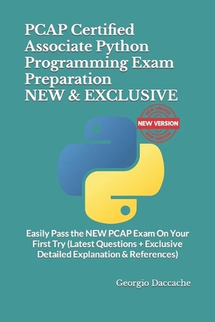 PCAP CERTIFIED ASSOCIATE Python Programming Exam Preparation - NEW ...
