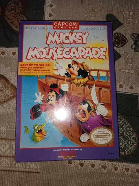 MICKEY MOUSECAPADE NINTENDO NES Ntsc Usa Rev A Nuovo Sigillato EUR 199 ...