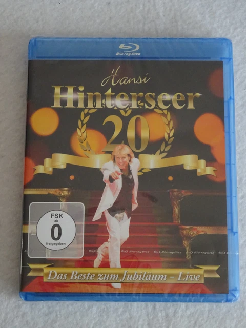 HANSI HINTERSEER - Das Beste zum Jubiläum - Live - Blu-ray Disc - NEU + OVP! EUR 11,95 - PicClick DE