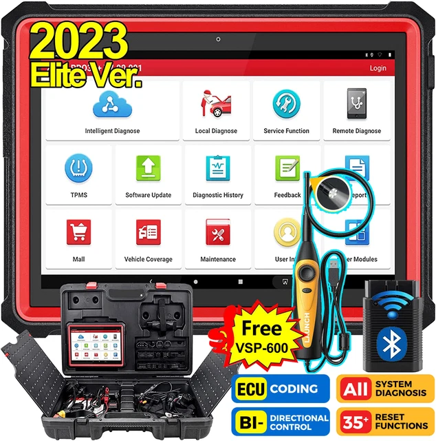 2023 LAUNCH X431 PRO3S+ PRO 5 Car Diagnostic Scanner Tool Programming ...