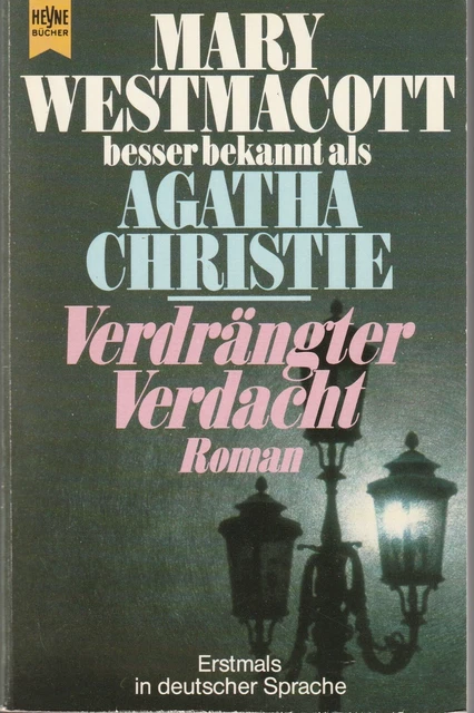 MARY WESTMACOTT - Agatha Christie: Verdrängter Verdacht EUR 4,49 ...