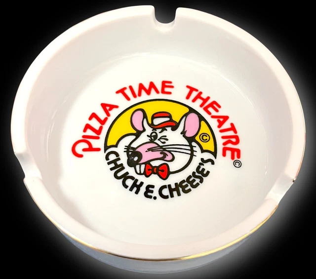 🌟RARE 1970S SHOWBIZ Pizza Time Theatre Ashtray Birth of Chuck E Cheese ...