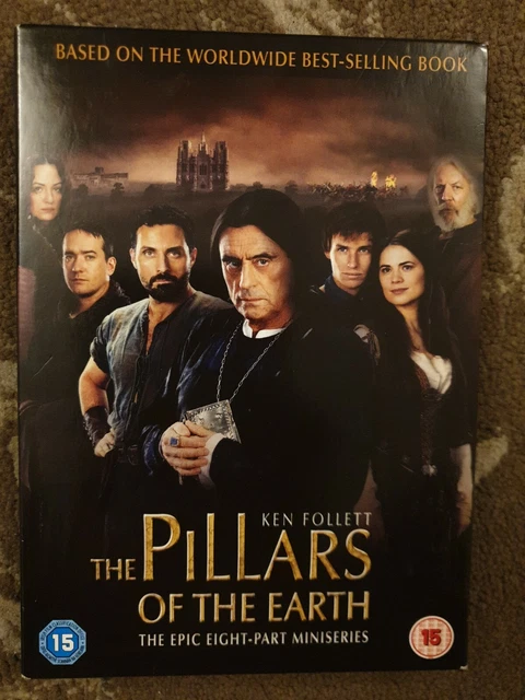 THE PILLARS OF The Earth Dvd 8 Part Mini Series Ian Mcshane Eddie ...