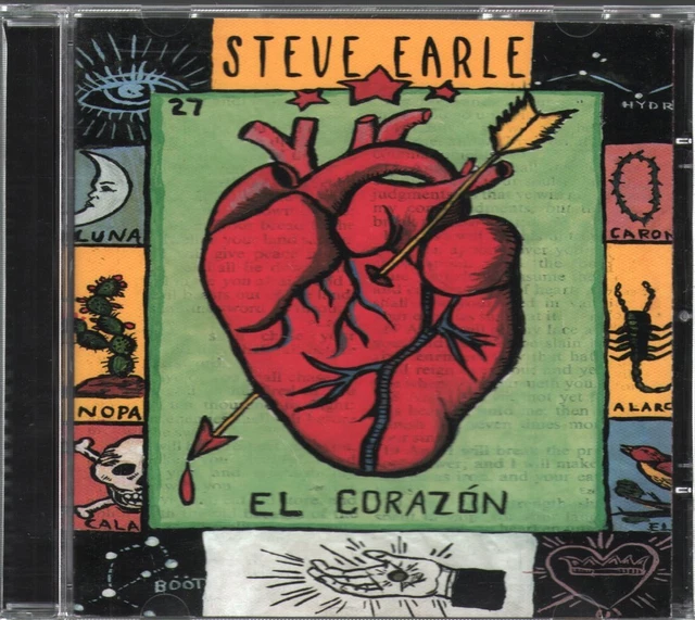 STEVE EARLE EL CORAZÓN CD 12 track (9362467892) EUROPE WARNER BROS. EUR ...