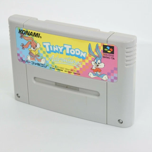 SUPER FAMICOM TINY Toon Adventures solo Cartuccia Nintendo Sfc EUR 9,38 ...