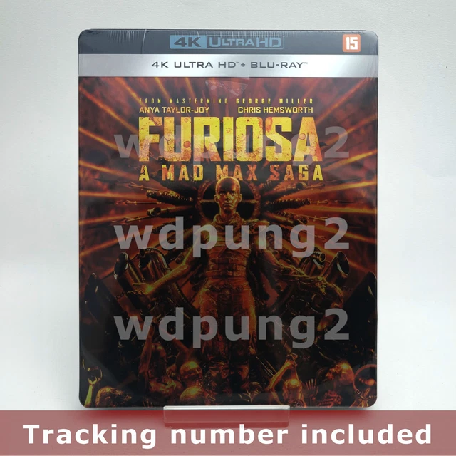 FURIOSA: A MAD Max Saga - 4K UHD + BLU-RAY Steelbook - Type B EUR 48,04 - PicClick DE