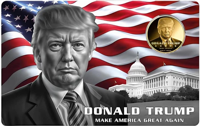 DONALD TRUMP 1/1000 Oz Gold Coin $55.13 - PicClick CA
