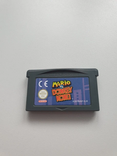 MARIO VS. DONKEY Kong | GBA Module | Nintendo GameBoy Advance | MINT ...