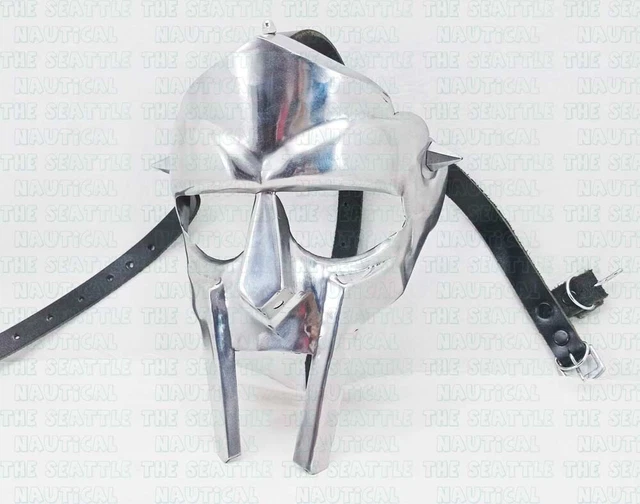 MAD VILLAIN RAPPER MF Doom Gesichtsmaske Mittelalter Roman Gladiator ...