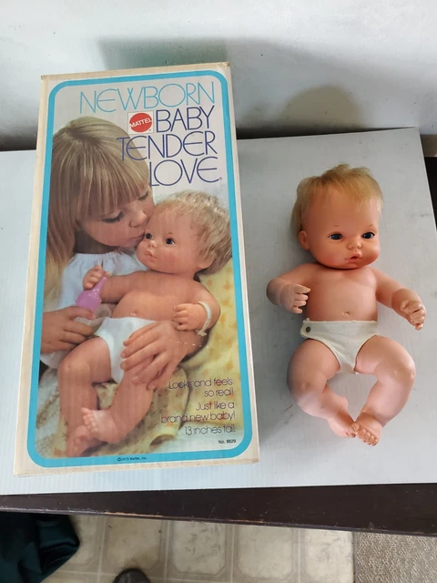 ORIGINAL 1972 MATTEL Newborn Baby Tenderlove Doll EUR 14,20 - PicClick FR