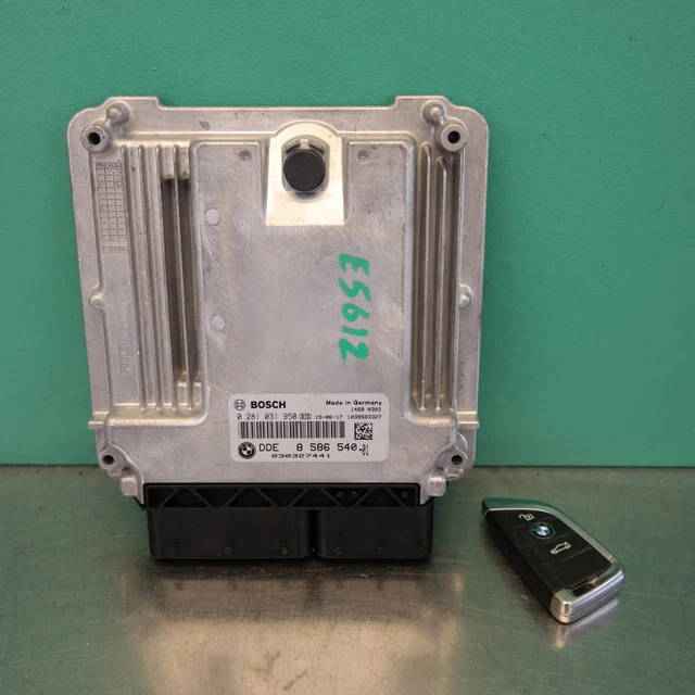 BMW X5 ECU MODULE #E5612 F15 # Engine ECU # (BOSCH) 0281.031.950 BOSCH ...