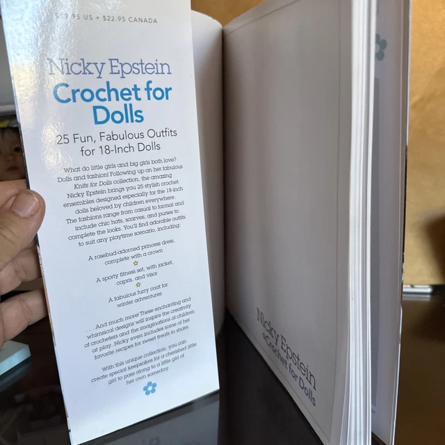 NICKY EPSTEIN CROCHET for Dolls: 25 Fun, - Paperback, by Epstein Nicky ...
