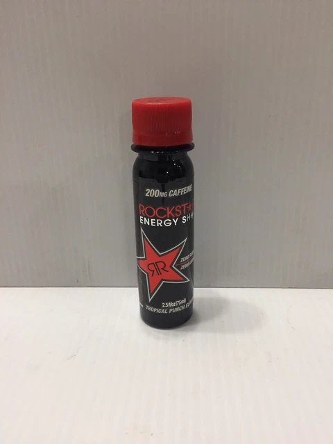 ROCKSTAR ENERGY DRINK Shot Tropical Punch 2008 Very Rare & Discontinued ...