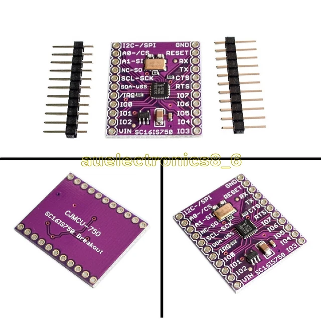 SC16IS750 SINGLE UART w/ I2C-Bus/SPI Interface For Industrial Control AU EUR 3,41 - PicClick FR