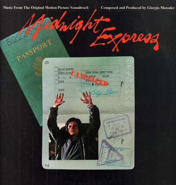 GIORGIO MORODER MIDNIGHT Express Music From the Original Motion Picture ...