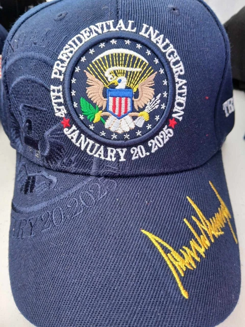TRUMP 47TH PRESIDENT Inauguration Cap 2025 President Trump - NEW $20.00 ...