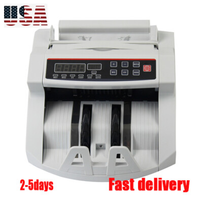 MONEY BILL CASH Counter Currency Counting Machine MG Counterfeit ...